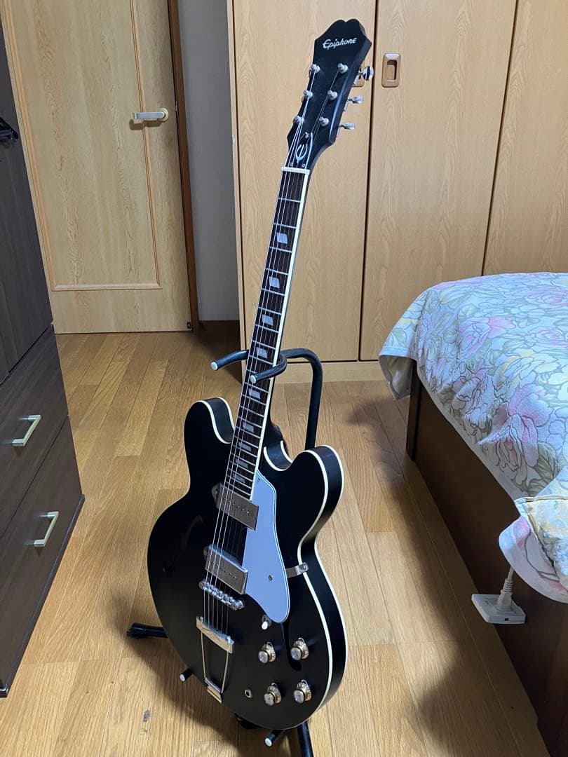 【訳あり価格】Epiphone エピフォン Casino Worn Ebony