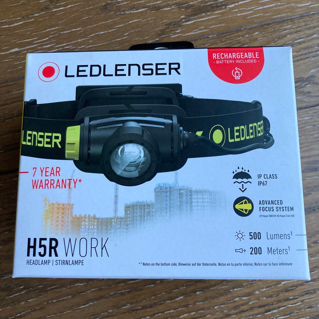LEDLENSER H5R WORK ヘッドランプ レッドレンザー