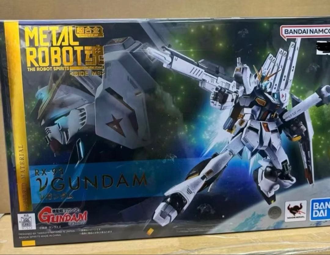 新品未開封品.L ROBOT魂 ＜SIDE MS＞ νガン