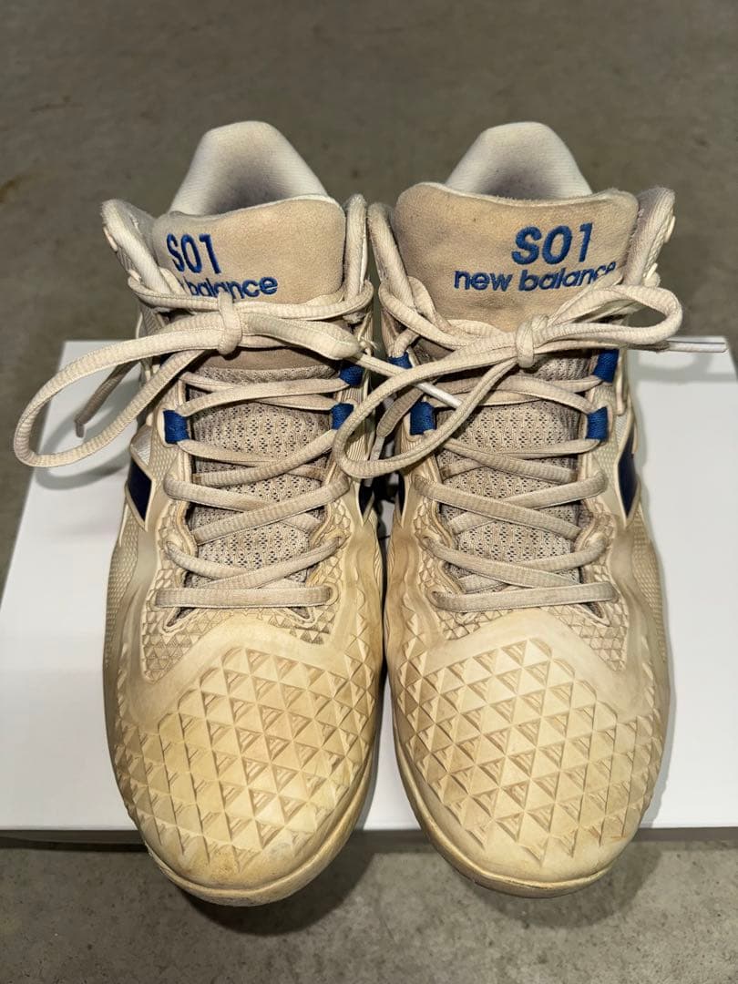 【中古】new balance S01 スパイク 26.0㎝