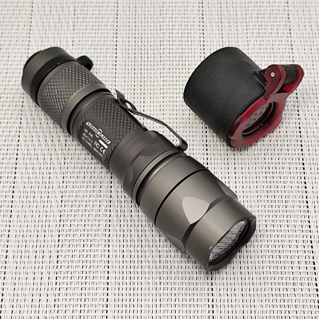 SUREFIRE L1 DIGITAL LUMAMAX 後期＋F05赤フィルター