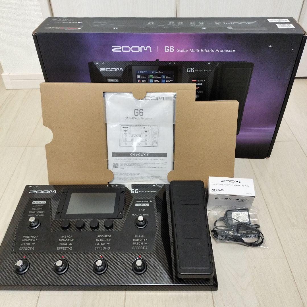 ロッツオ　ZOOM G6 マルチエフェクター