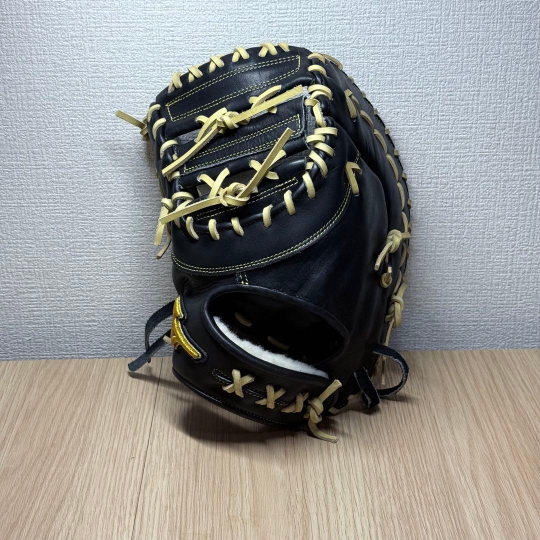 新品 型付済Mizuno ミズノプロ 軟式 ファーストミット 小指2本 左投げ