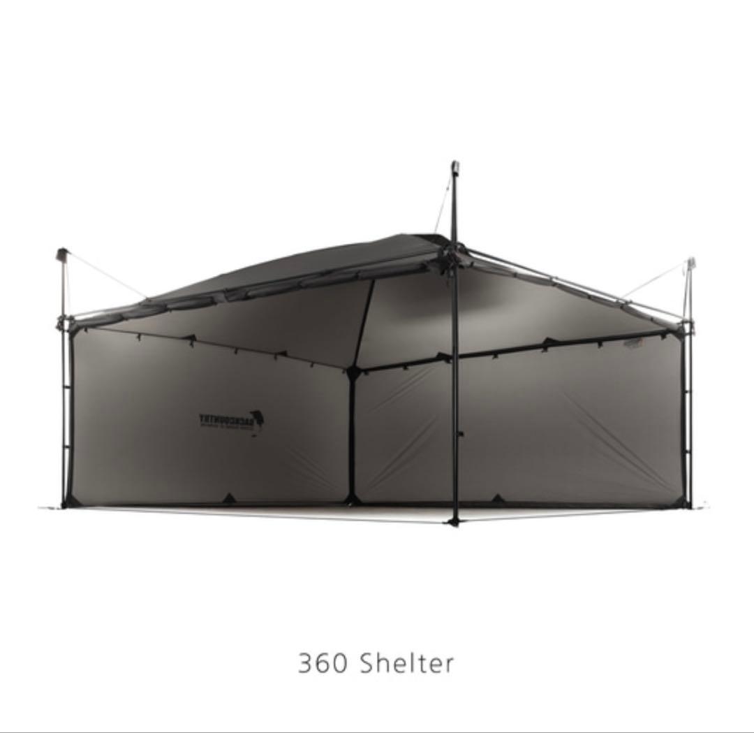 Backcountry 360 shelter イージーポール TPUウインドウ