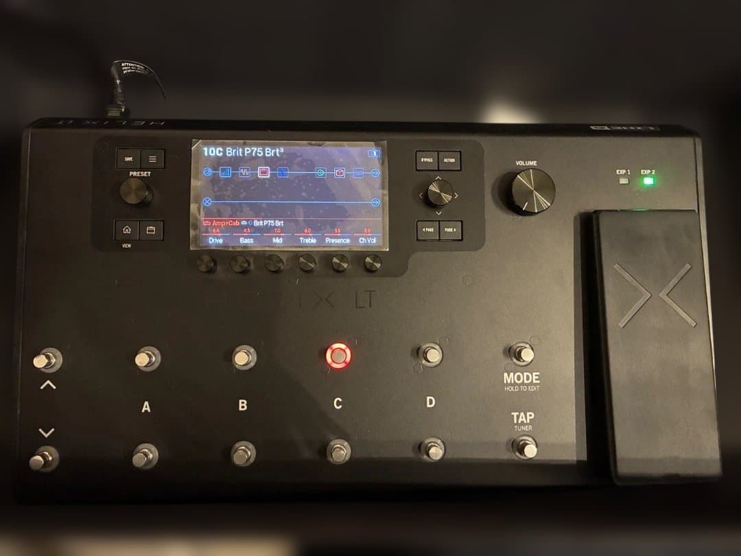 Line 6 Helix LT マルチエフェクター
