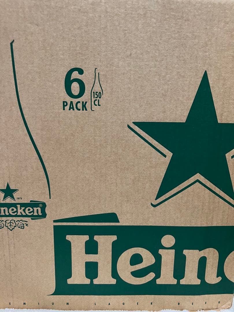 Heineken ビール 1.5Lマグナムボトル 6本入り