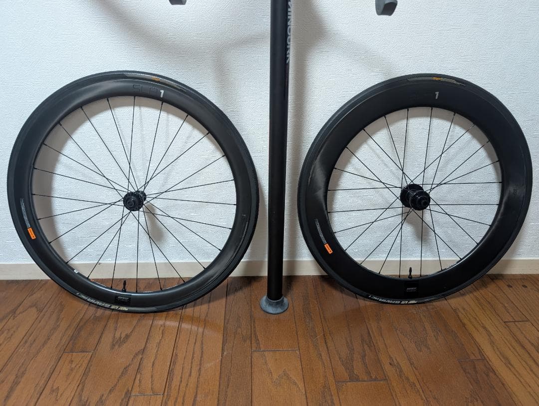 GIANT SLR1 42/65 DISC カーボンホイール 前後セット 未使用