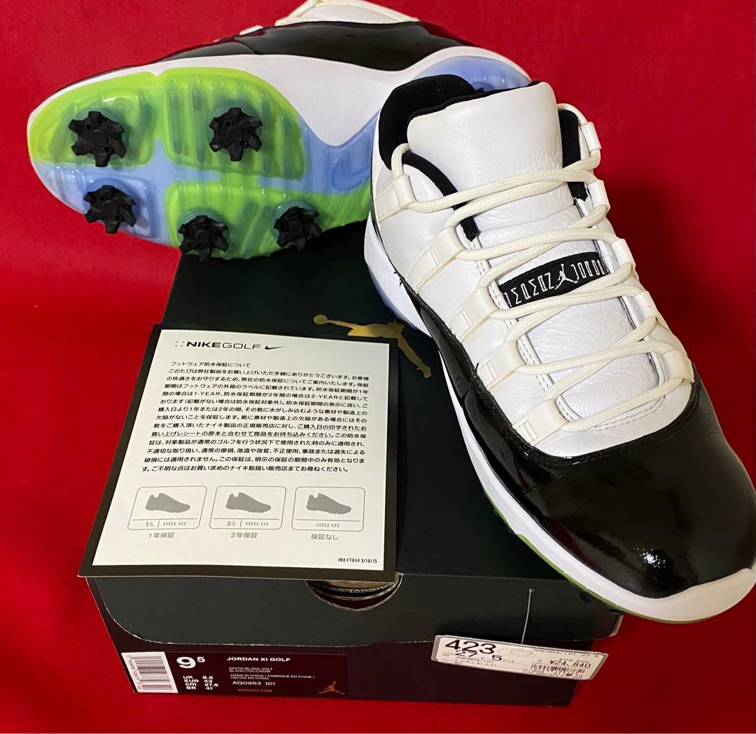 NIKE AIR JORDAN 11 GOLF エアジョーダン11　ゴルフ