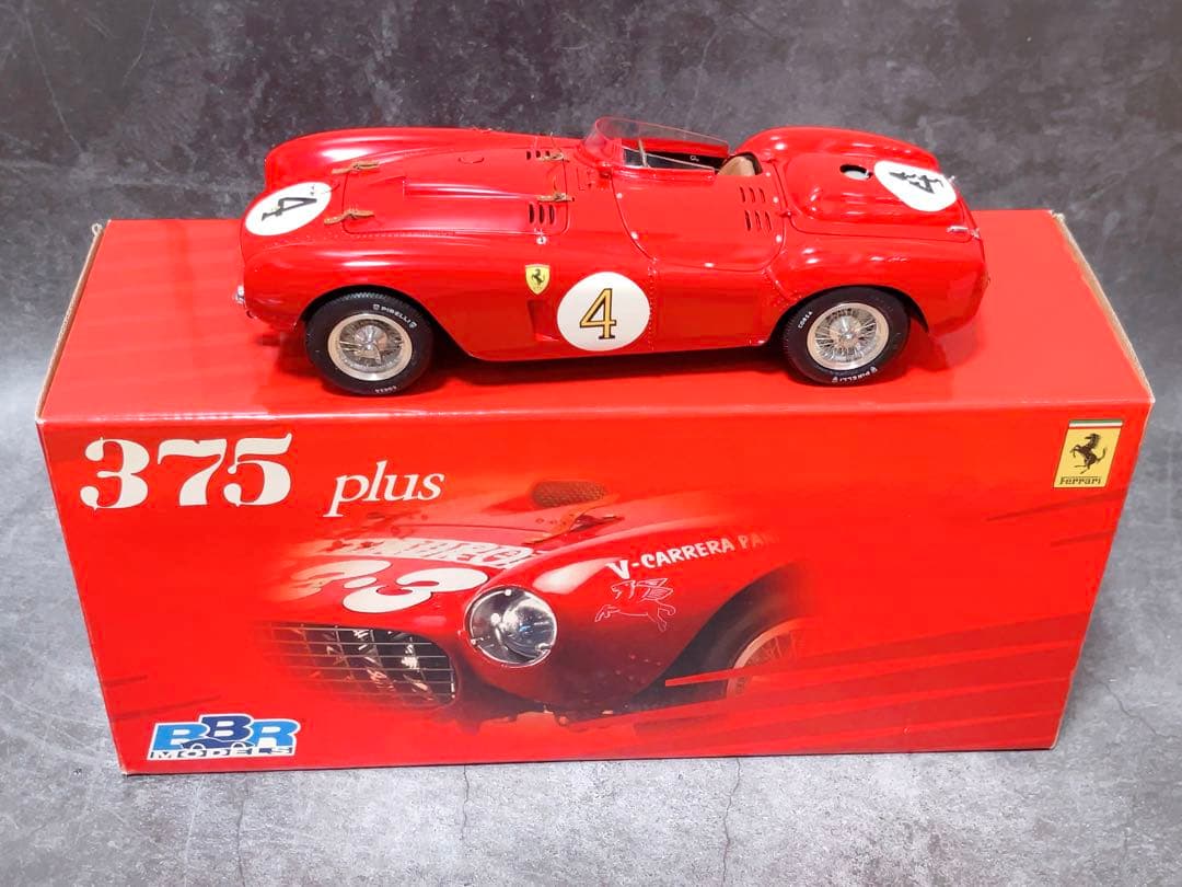 ミニカー BBR 1/18 FERRARI 375 Plus LEMANS winner