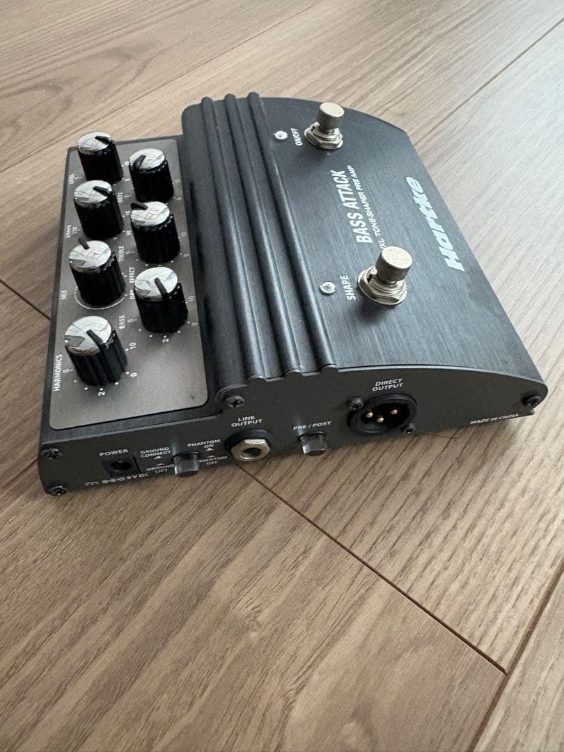 Hartke BASS ATTACK PEDAL プリアンプ DIボックス
