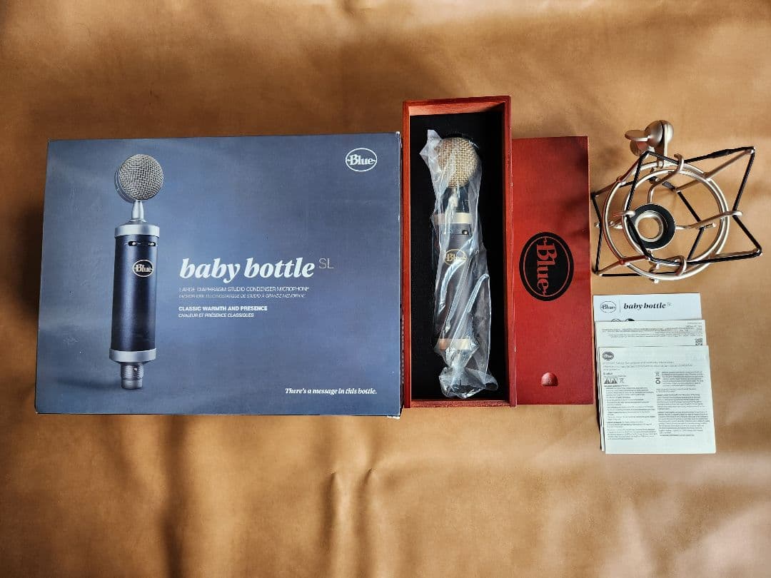 blue baby bottleSL ブルー ベイビーボトル コンデンサーマイク