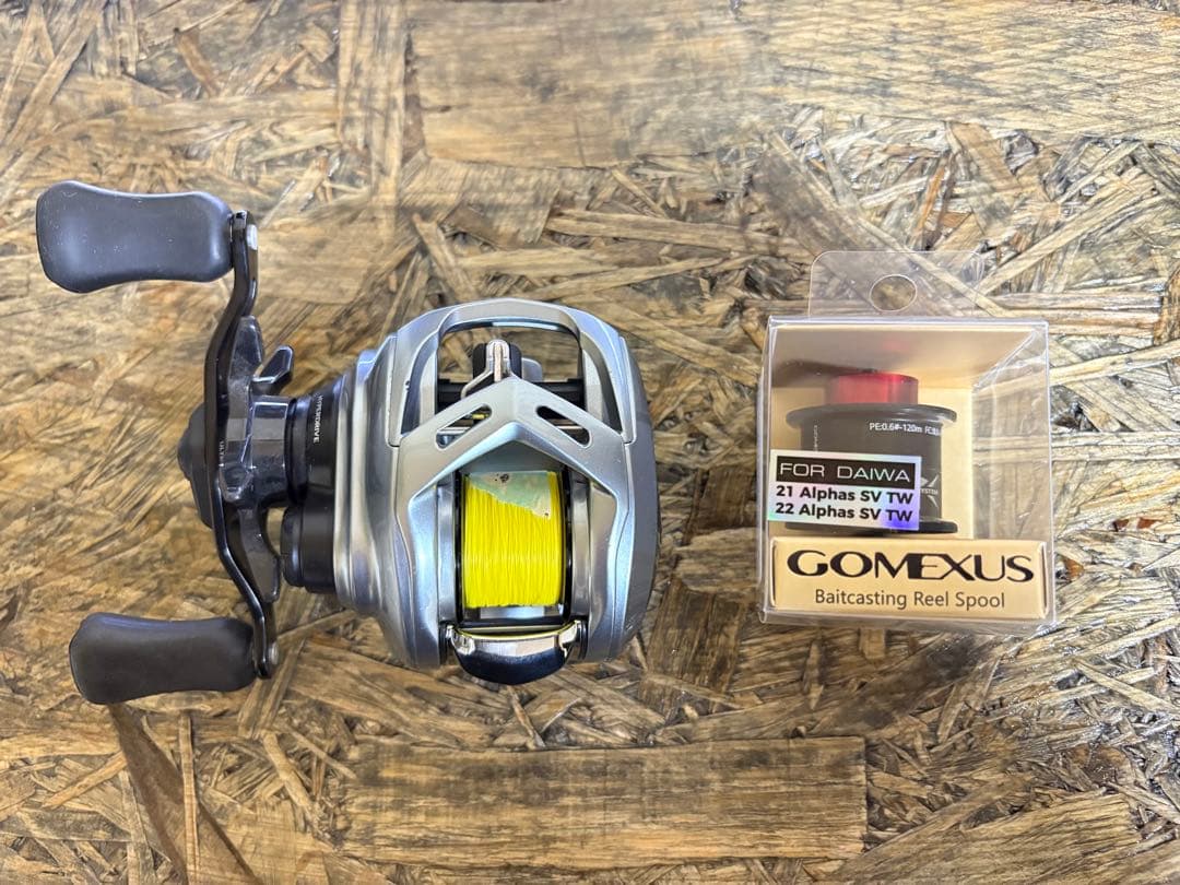 Daiwa 21アルファス SVTW 800XHL スプールセット