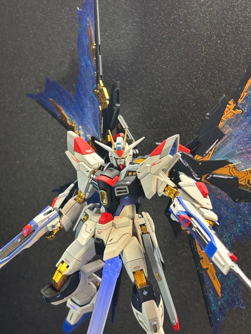 HG マイティーストライクフリーダムガンダム　ストライクフリーダム弐式　完成品