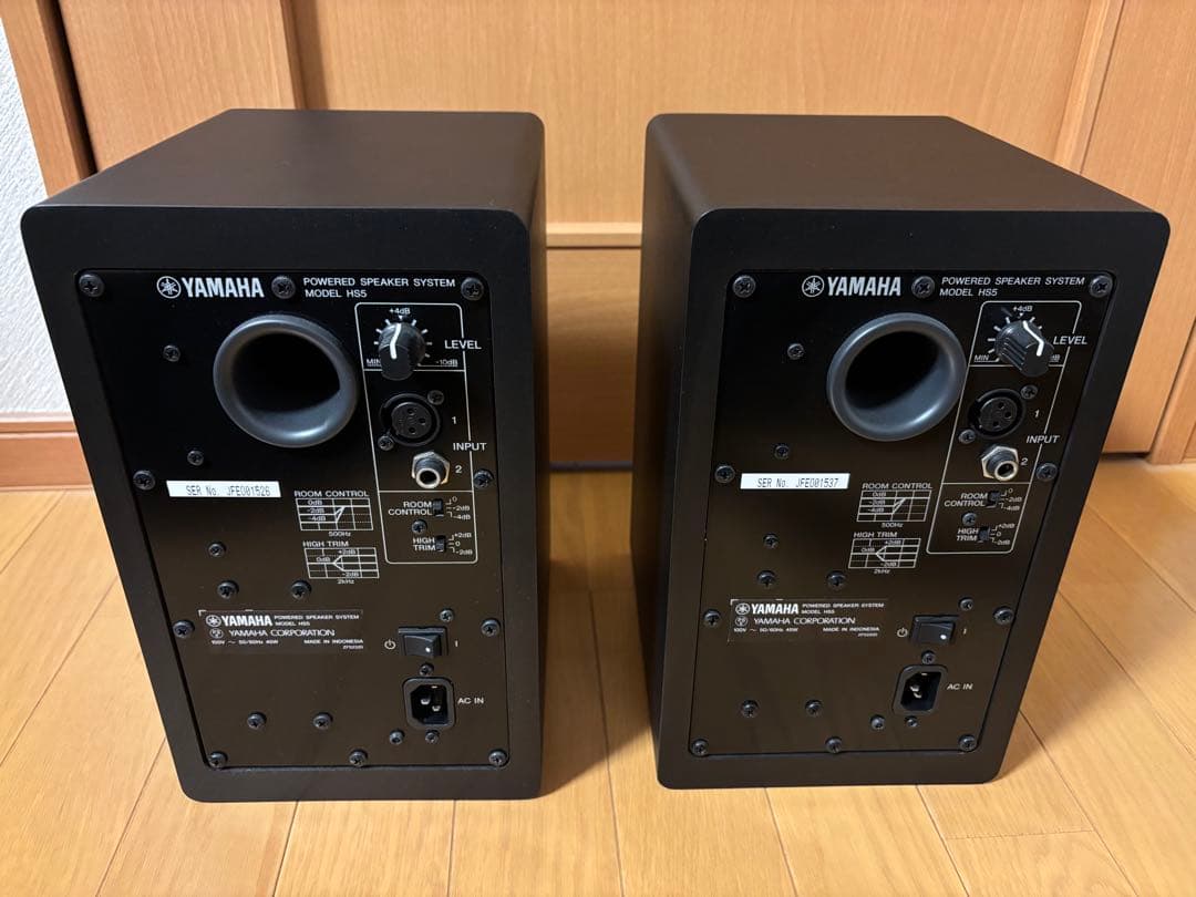 YAMAHA HS5 セット一式