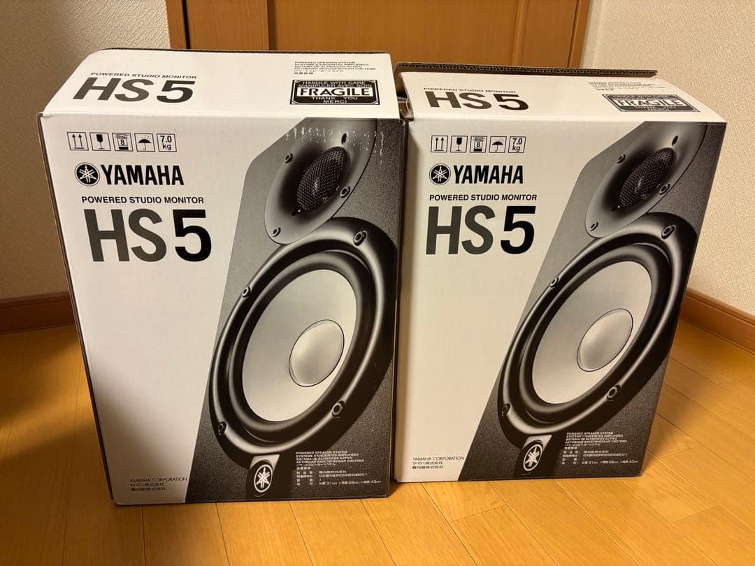 YAMAHA HS5 セット一式