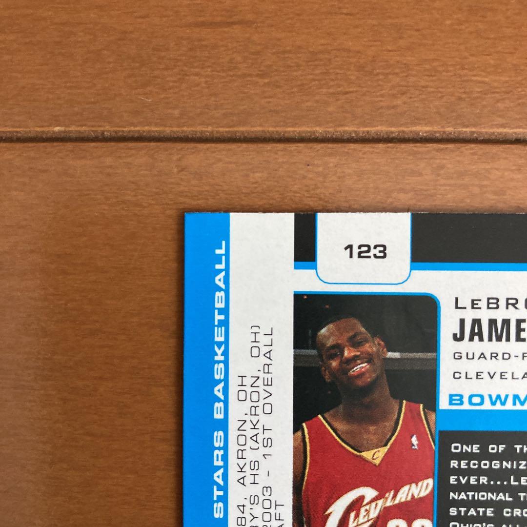 Bowman レブロンジェームズルーキーカード　lebron James