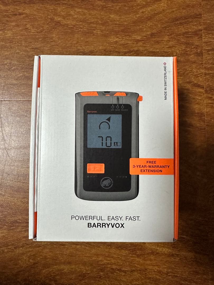 国内正規品✴︎ビーコン　MAMMUT マムート　BARRYVOX