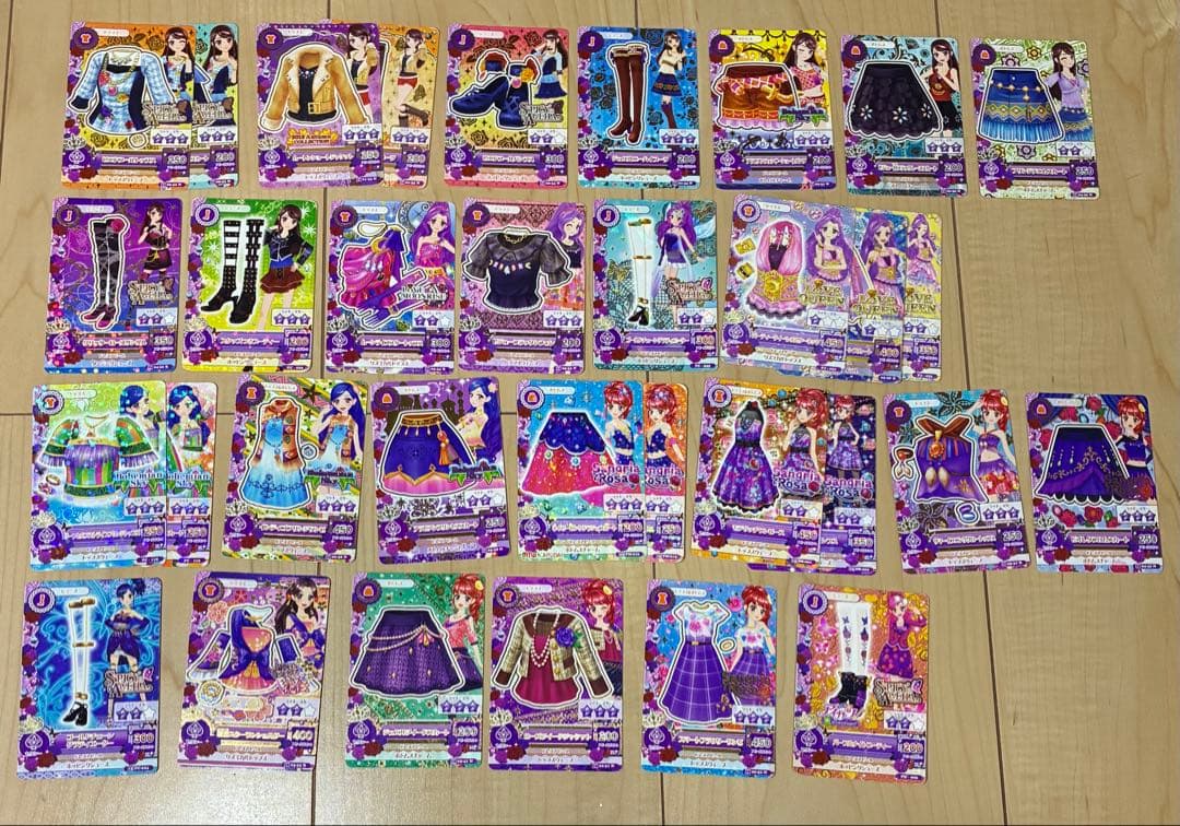 アイカツ カード 引退品 まとめ売り バラ売り可