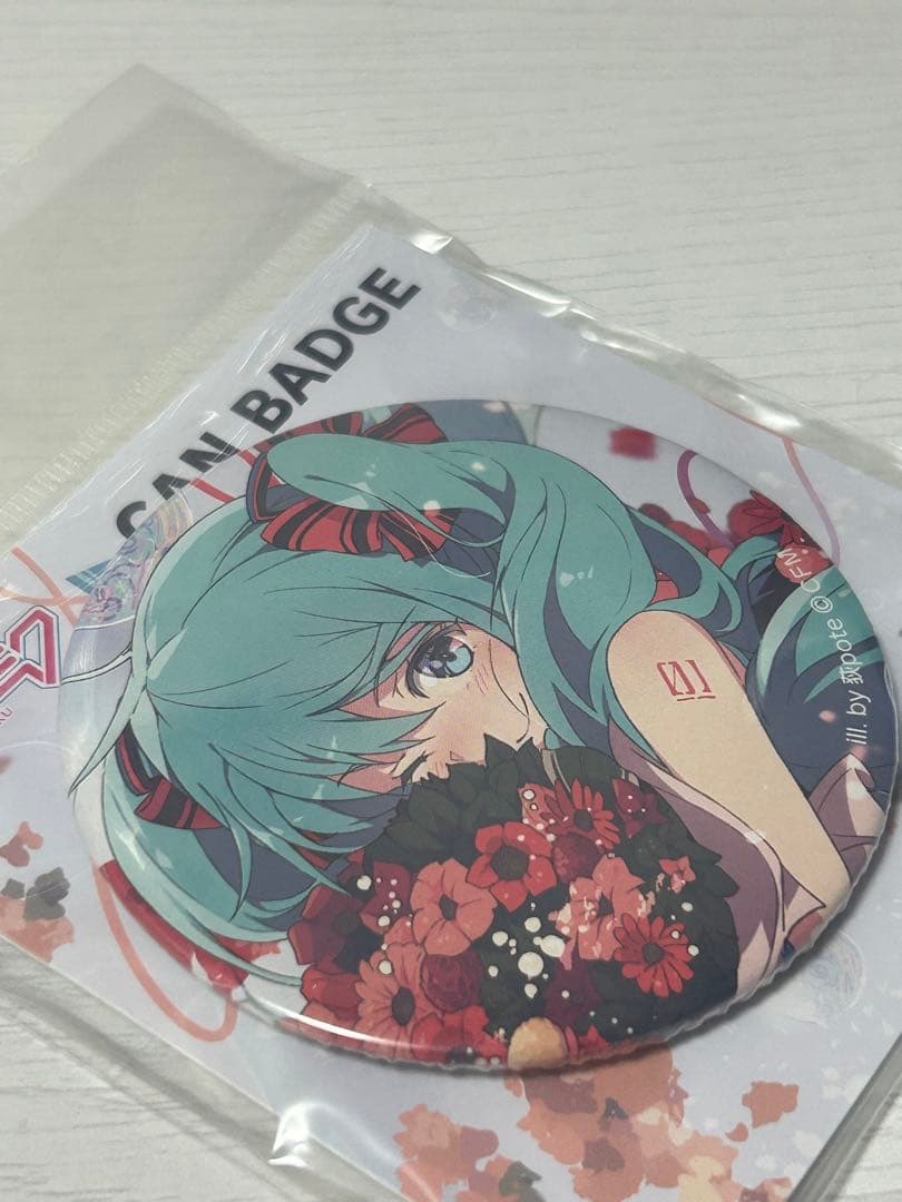 本日限定価格 初音ミク 11周年 缶バッジ 荻pote ボカロ