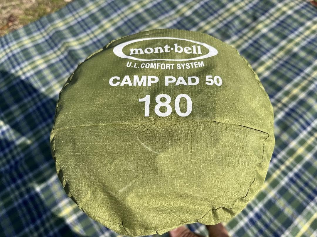 中古美品！【mont-bell】 モンベル キャンプパッド50 180