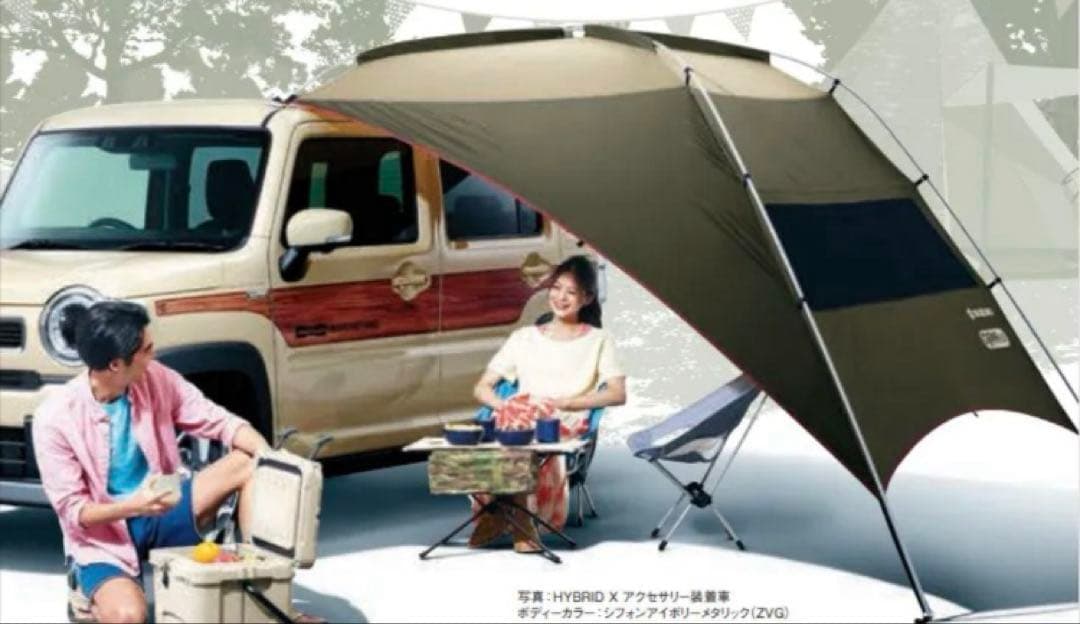 美品✨SUZUKI純正 OGAWA×SUZUKI カータープ 日除け