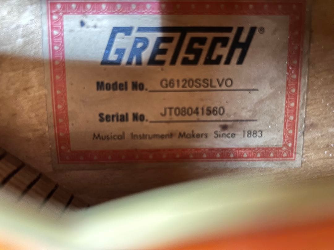Gretsch グレッチ　6120SSLVO ブライアンセッツァーモデル