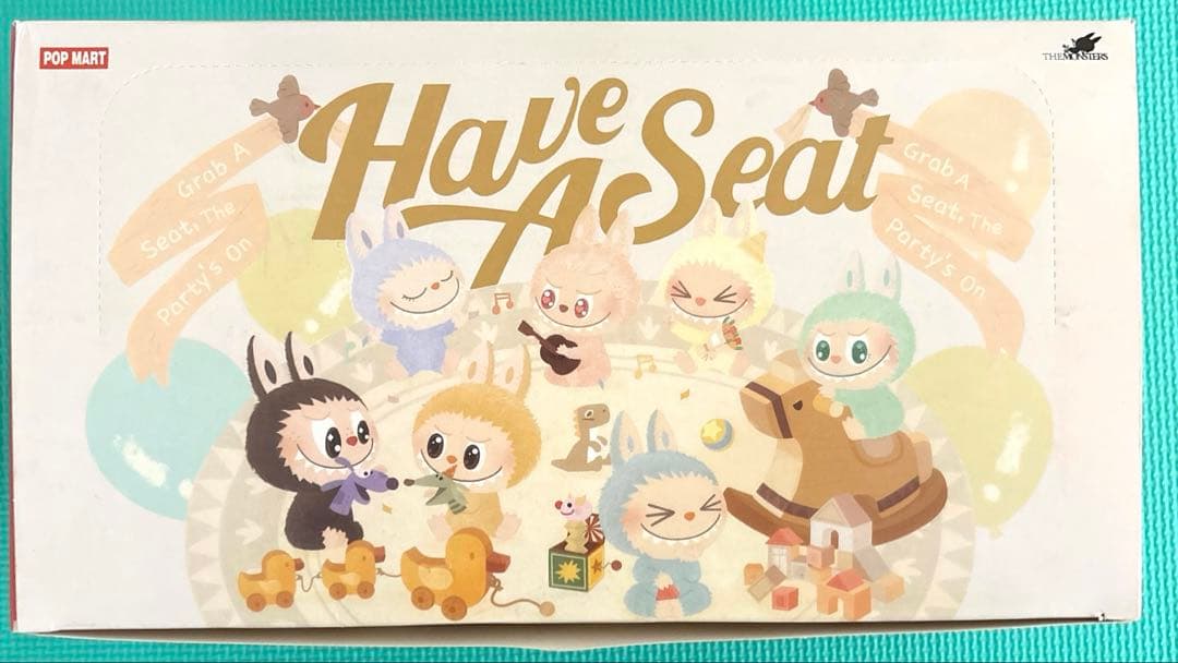 【正規品】 ラブブ Have A Seat ぬいぐるみ ハブシ Labubu