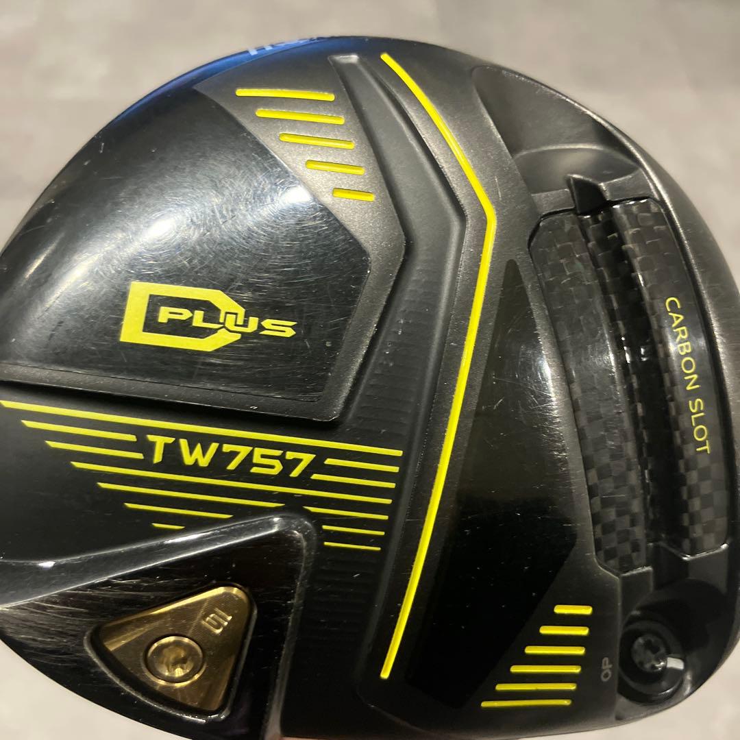 【中古】 本間TW757 D PLUS 10.5° ドライバー　定価39600円