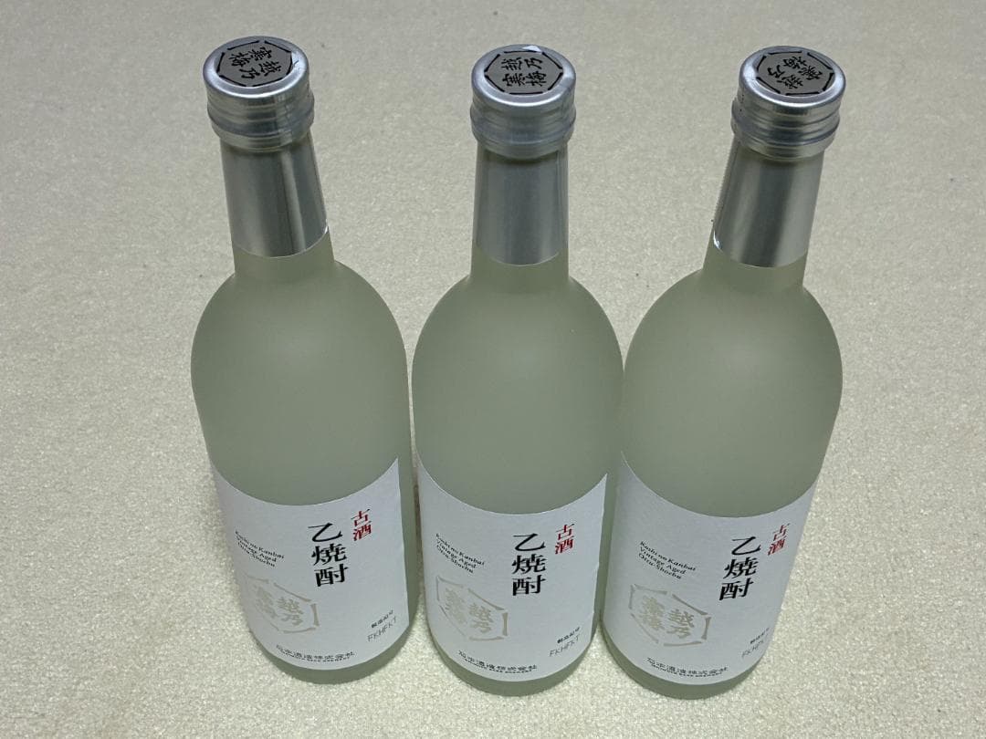 Mr.ポテトヘッド☆越乃寒梅　古酒　乙焼酎　720ｍｌ×3本セット☆