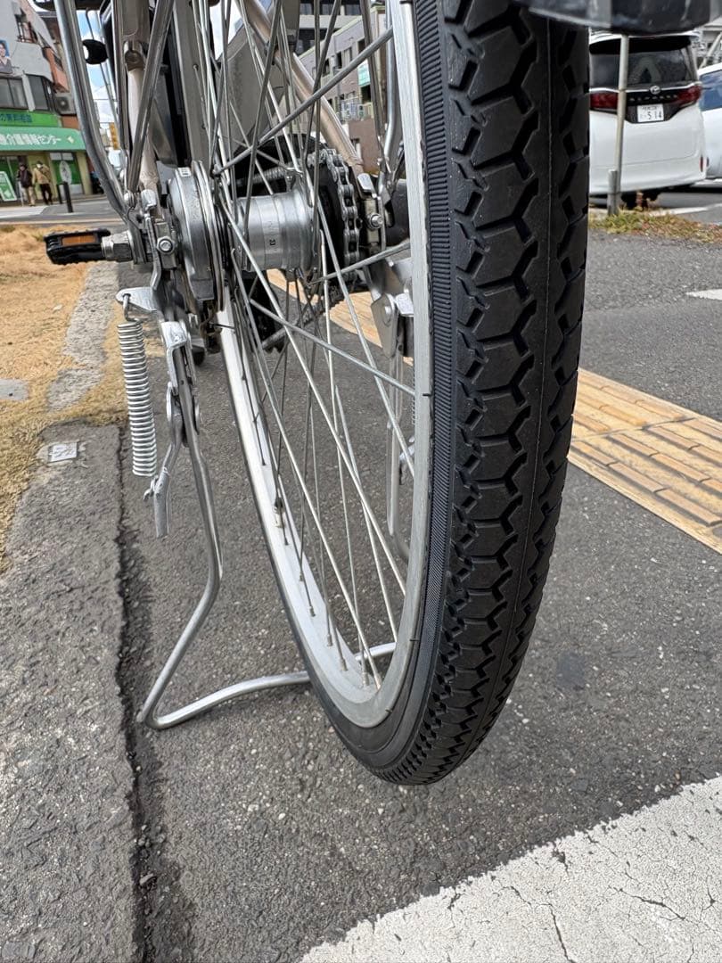 中古YAMAHA電動アシスト自転車　8.7Ah 大阪　017番