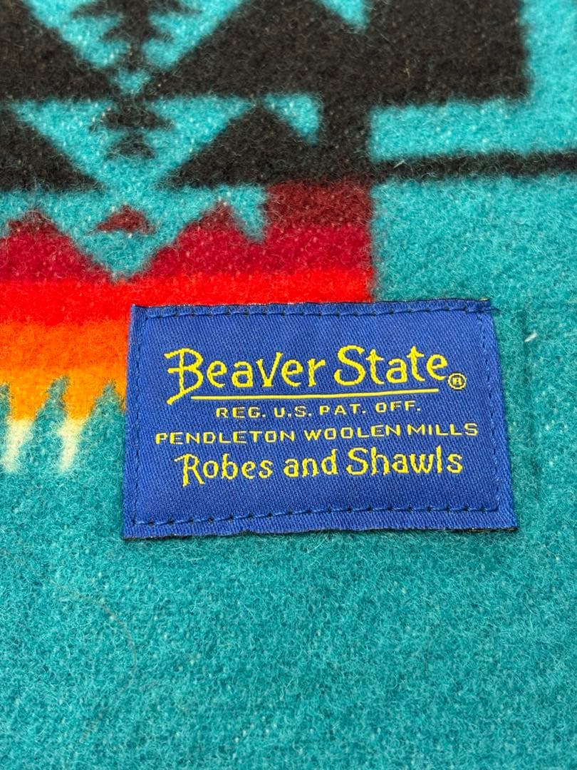 ペンドルトン Beaver State USA製ウールブランケット 81x111