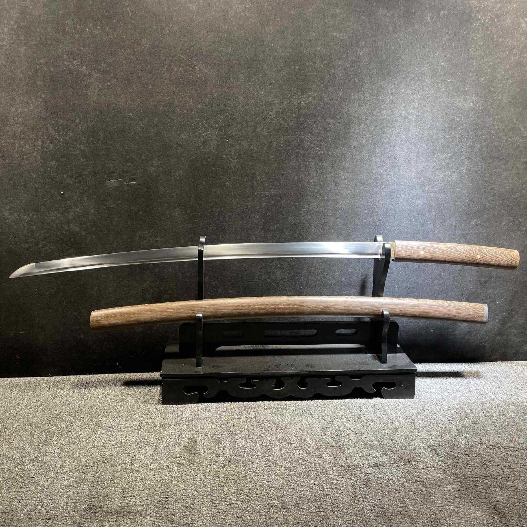 1040-武具 刀装具 日本刀　模造刀 居合刀 武士道 武蔵 鑑賞用 手鍛造打