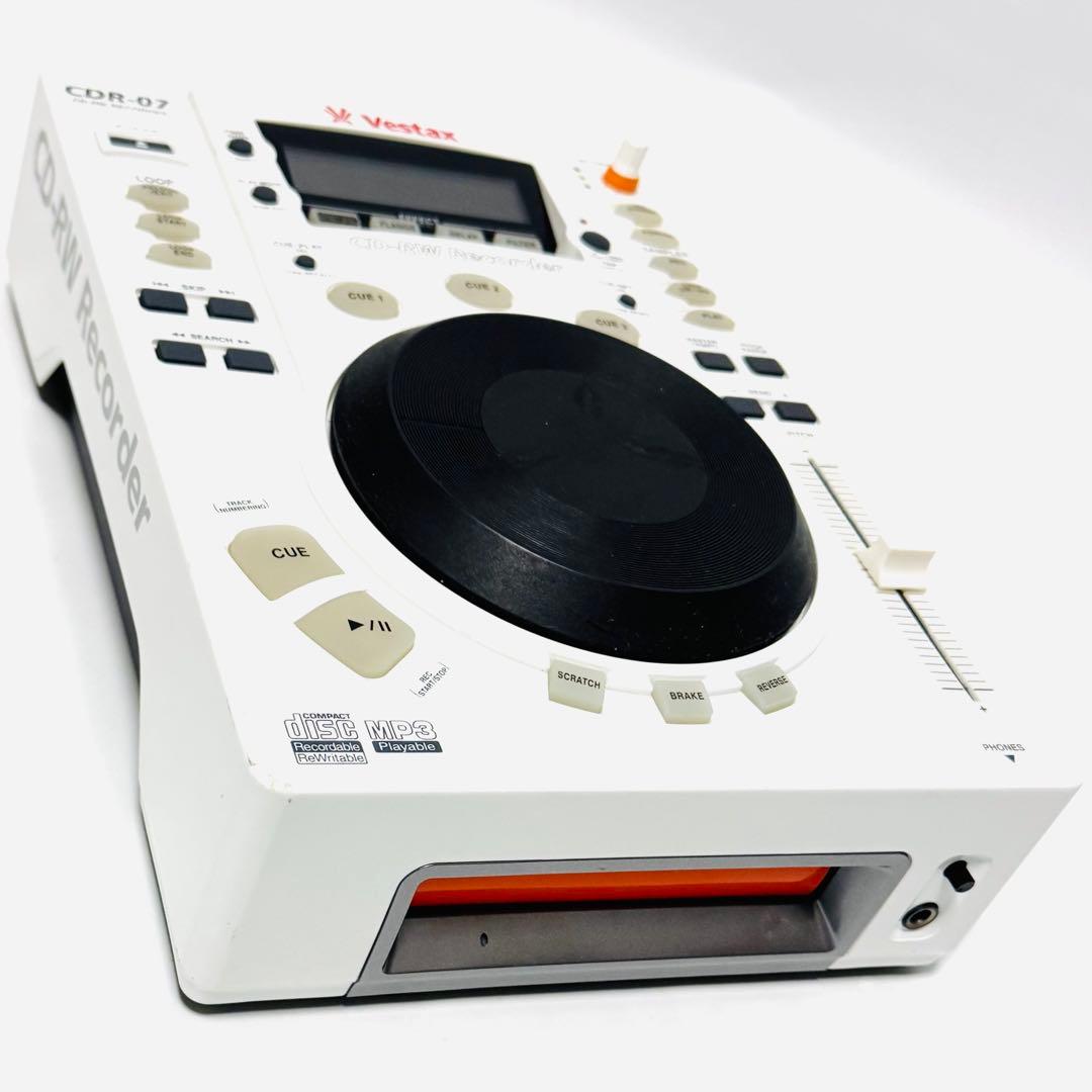 Vestax CDR-07 取説付き CD 書き込み機能付き