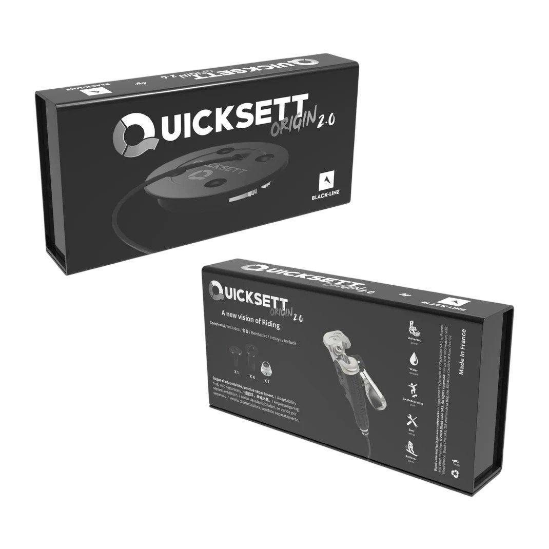 QuickSett Origin 2.0（Step On用アダプターが付属する）