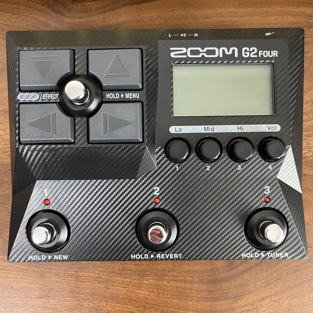 ZOOM G2 FOUR ズーム ギターマルチエフェクター＆フットスイッチハット