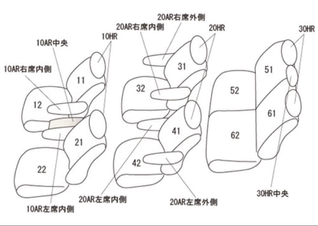 Clazzioヴィンテージキャメル シートカバー ヴォクシーET-1585