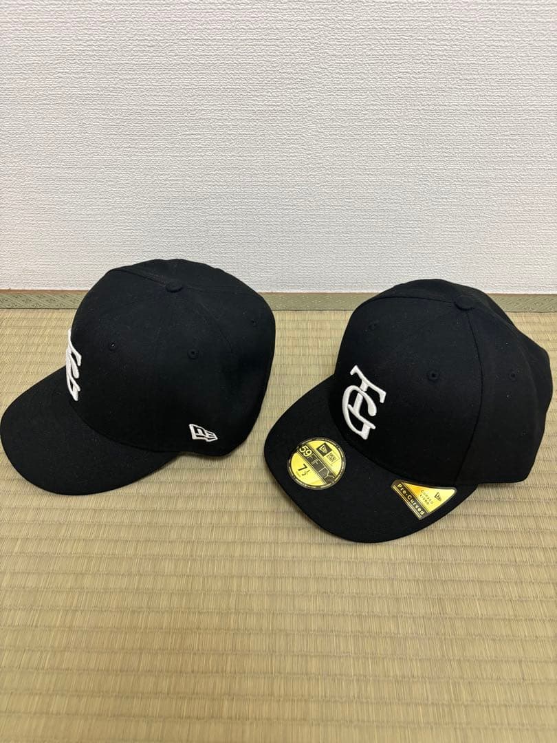 ジャイアンツ　New Era 黒キャップ 59FIFTY 7 1/4 ×2個