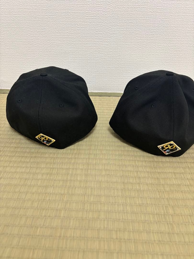 ジャイアンツ　New Era 黒キャップ 59FIFTY 7 1/4 ×2個