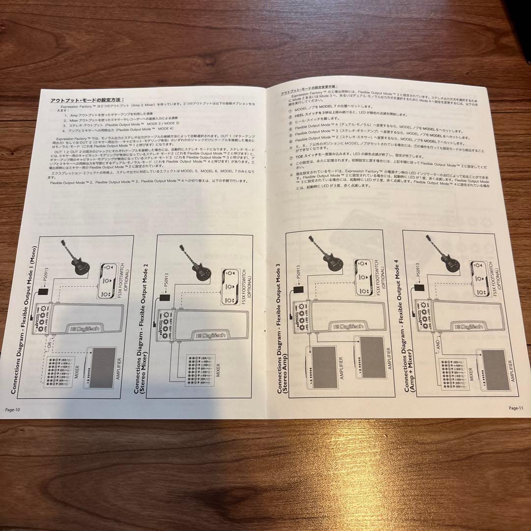 【美品・動作確認済み・アダプター・取説付き】DigiTech EX-7