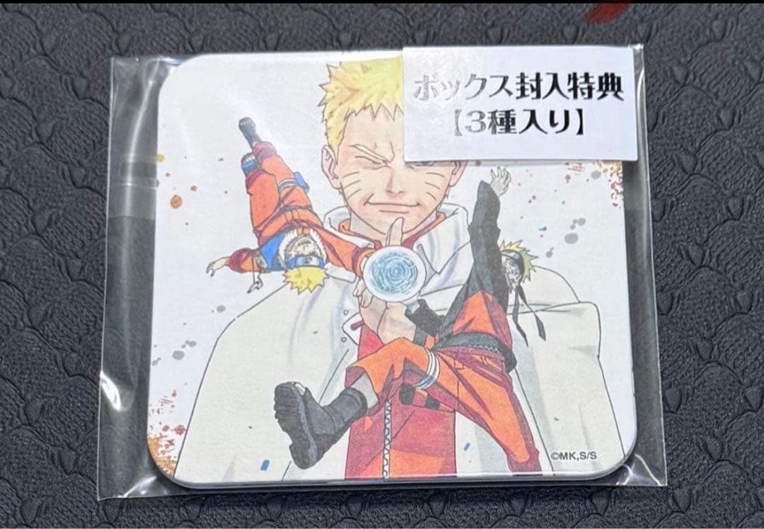 ジャンプ展限定　NARUTOアートコースター