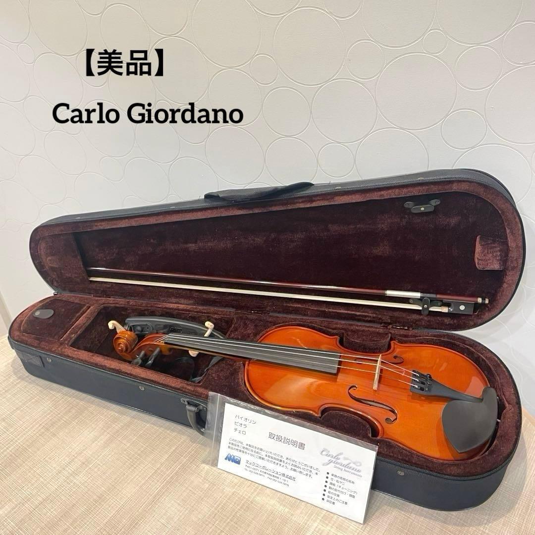 【美品】Carlo Giordano バイオリン VS-1 4/4 ケース付き