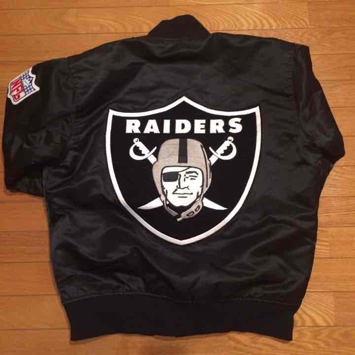 NFL レイダース スタジアムジャケット スタジャン RAIDERS 公式