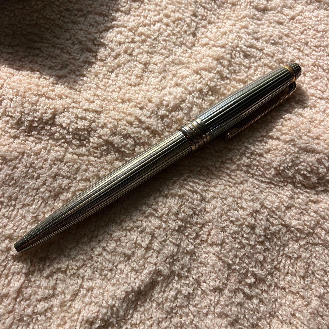 Montblanc ボールペン シルバー ストライプ