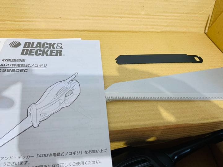 BLACK &DECKER 電動ノコギリ　KS880EC