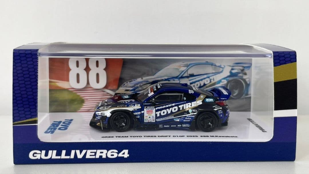 ミニカー TAS2026 1/64 GULLIVER64 GR86 inno D1GP