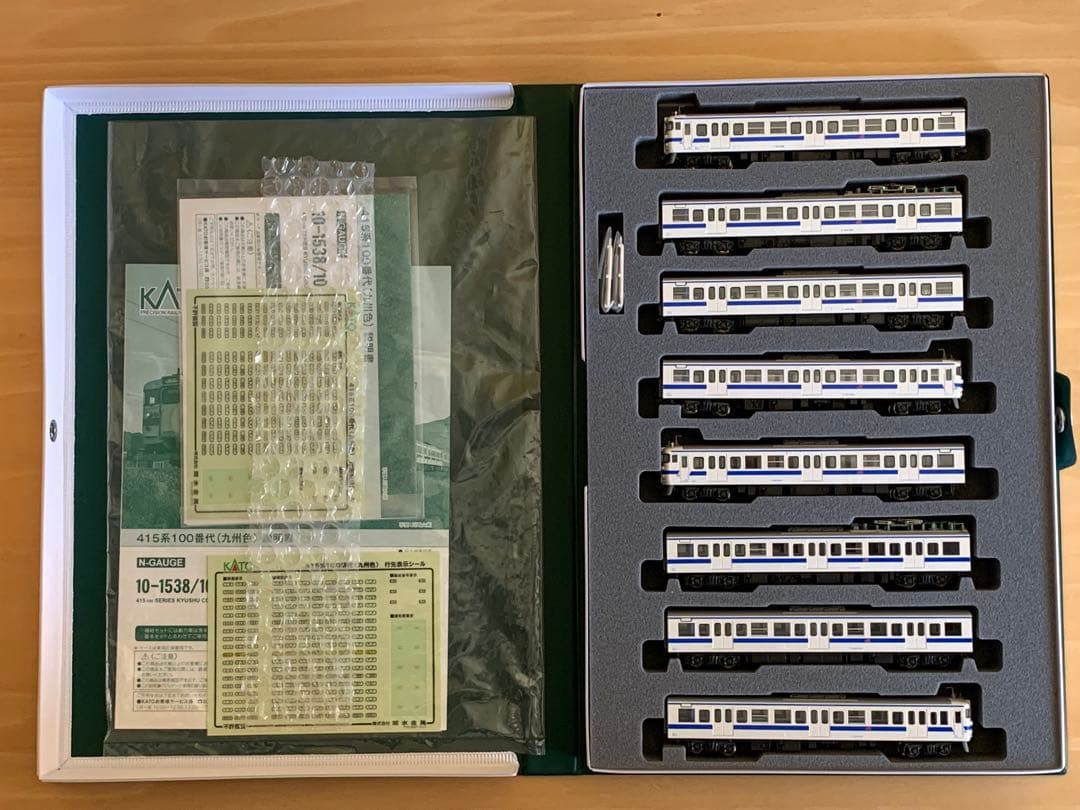 KATO 415系100番台 九州色 基本+増結 8両セット　試走のみ