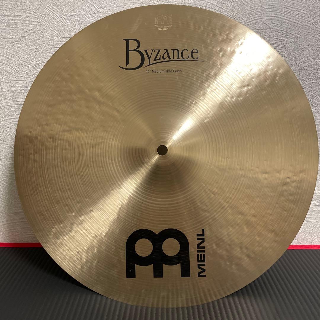 パーカッション・打楽器 Byzance Traditional Medium Thin Crash 16