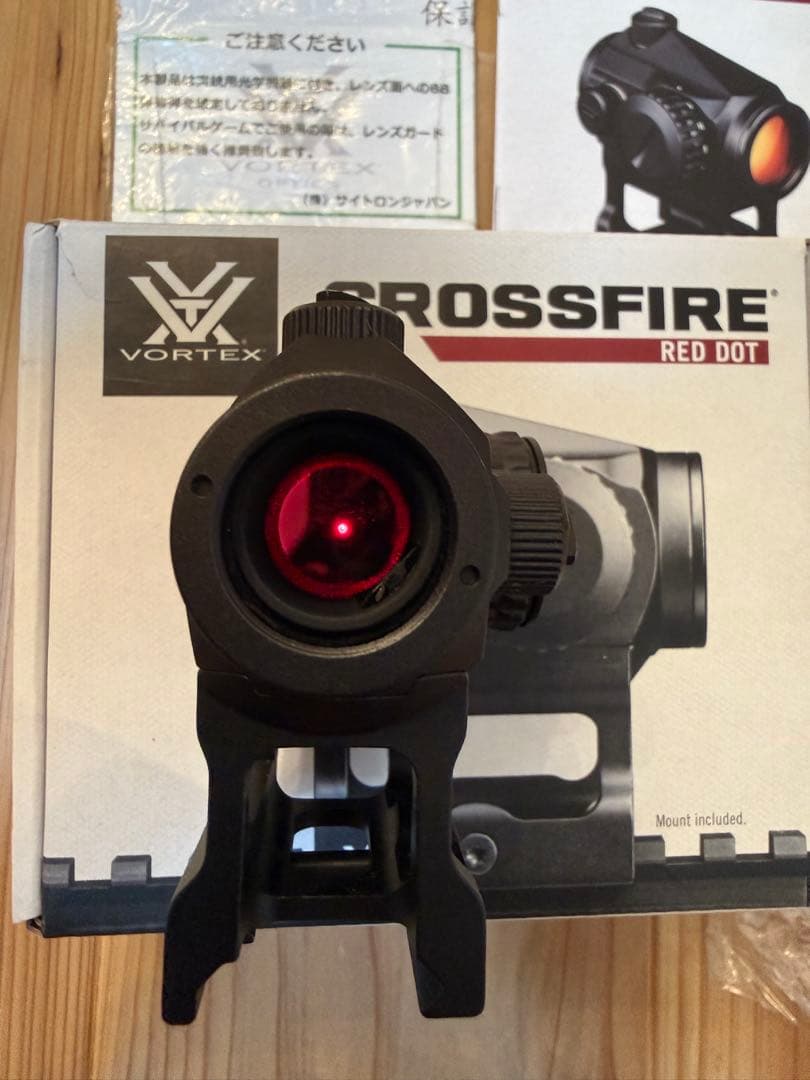 実物　VORTEX ボルテックス CROSSFIRE クロスファイア