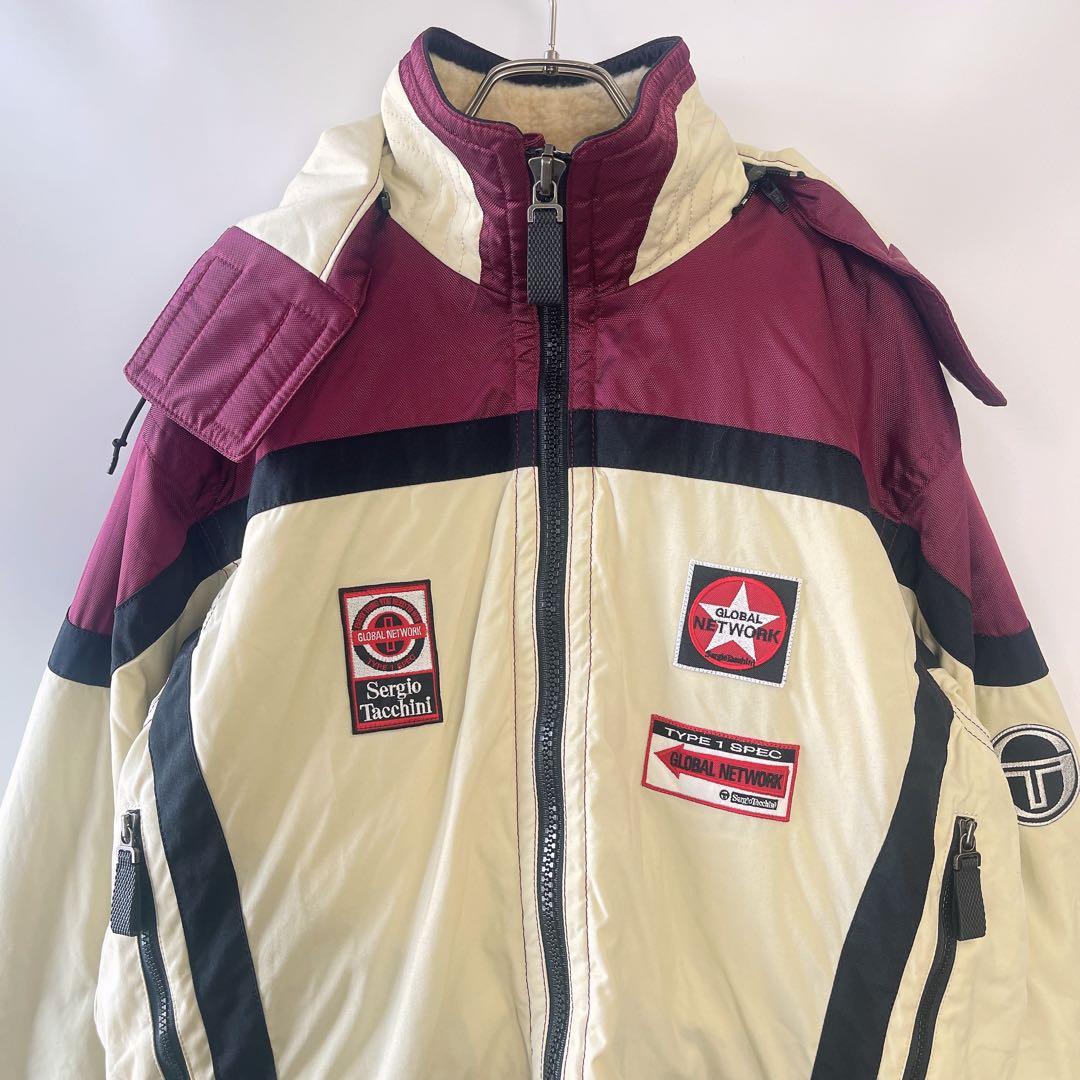 Sergio Tacchini スキーウェア 裏ボア vintage 上下セット
