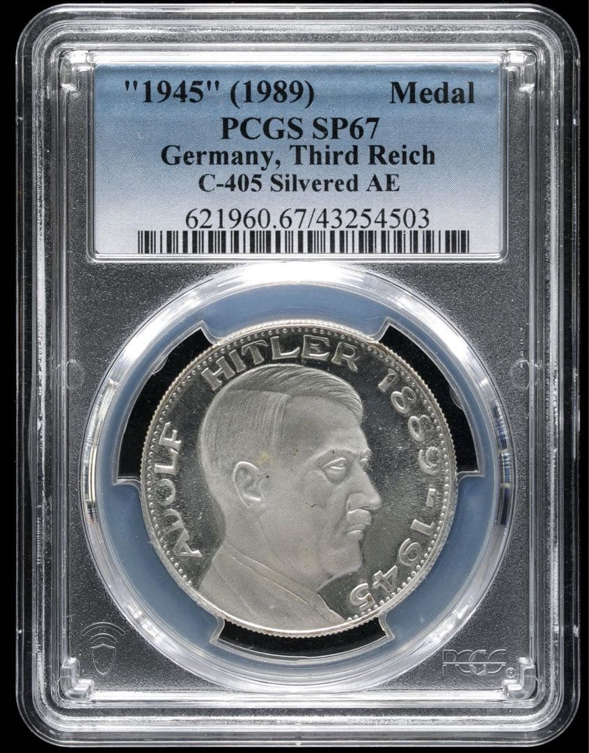 『PCGS SP67』ドイツ第三帝国メダル(1989年)